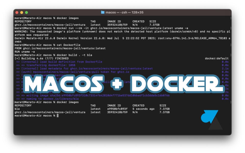 macos containers docker | WindowsFacile.fr